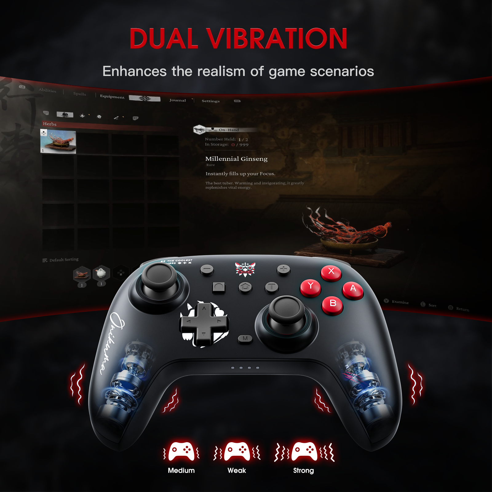 ONIKUMA C1 Wireless Controller Compatible with Nintendo Switch/Switch ...