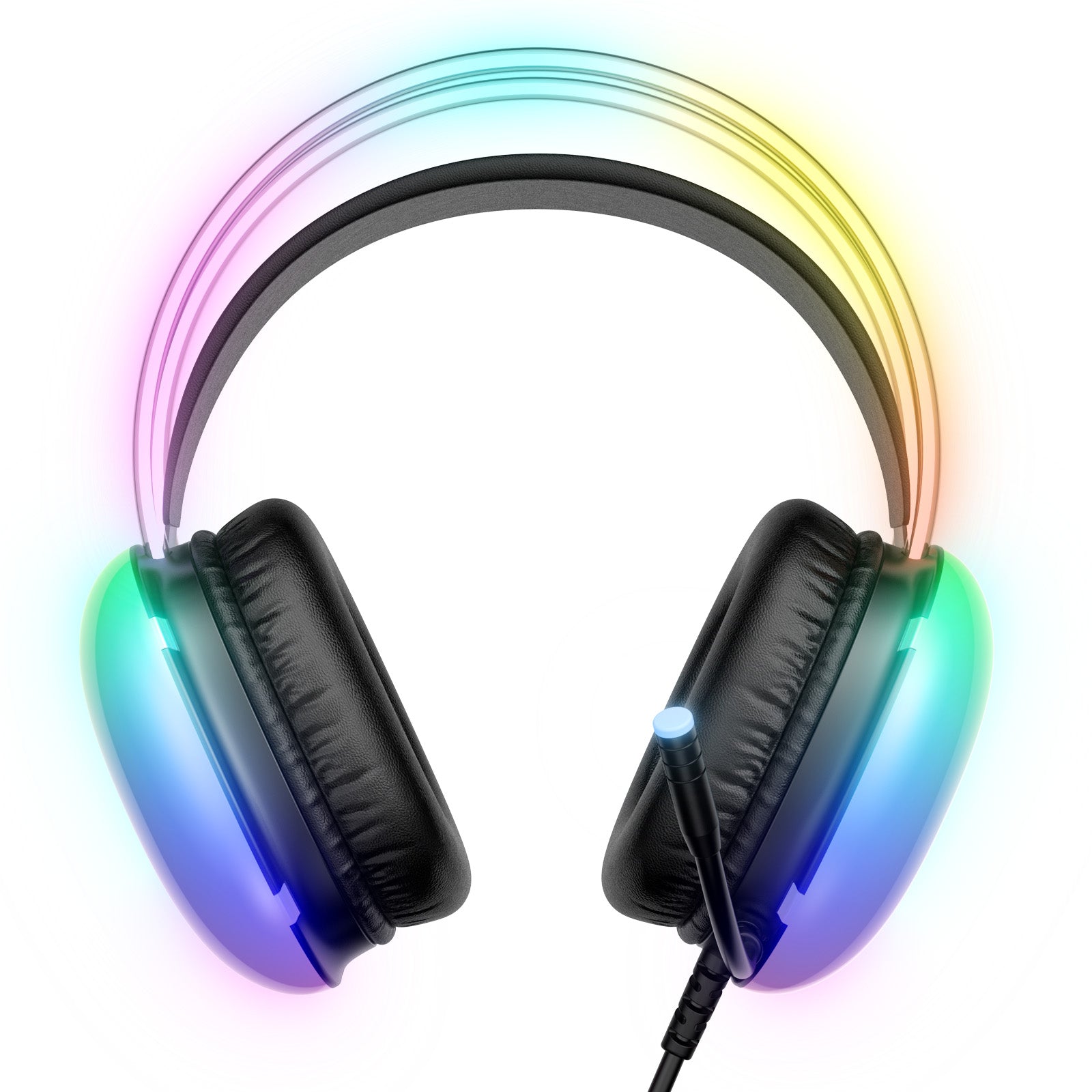 ONIKUMA X25 RGB Gaming Headset Wired Stereo Headphone with Noise ...