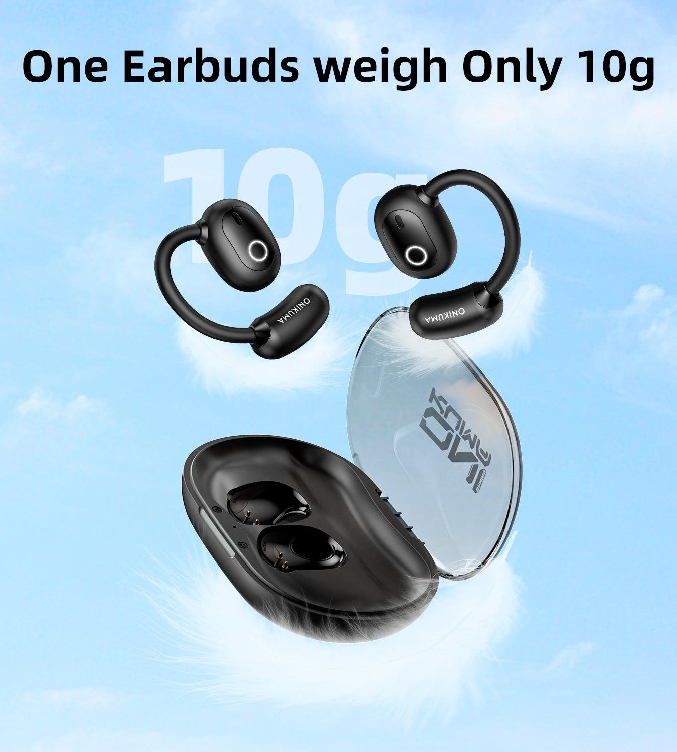 ONIKUMA T25 Wireless Earbuds,Bluetooth Headphones,Open Ear Headphones ...