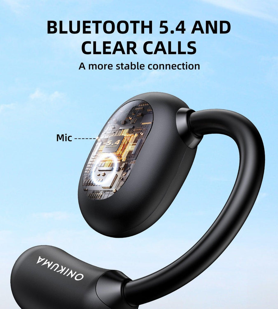 ONIKUMA T25 Wireless Earbuds,Bluetooth Headphones,Open Ear Headphones ...