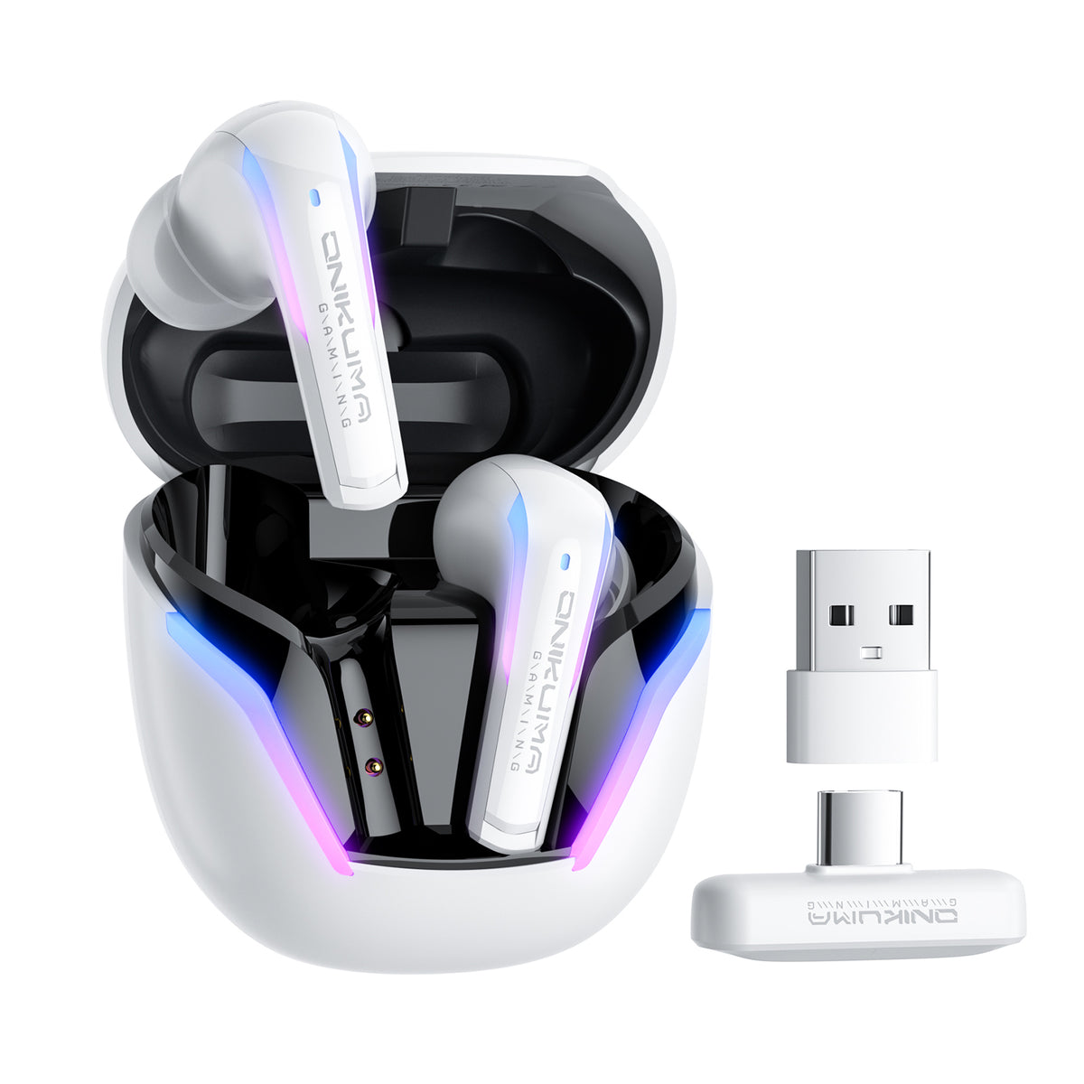 ONIKUMA T27 2.4G Wireless Gaming Earbuds with ENC Mic – Onikuma Gaming