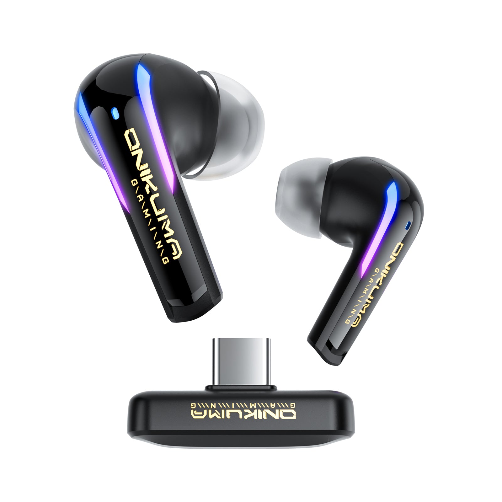 ONIKUMA T27 2.4G Wireless Gaming Earbuds with ENC Mic – Onikuma Gaming
