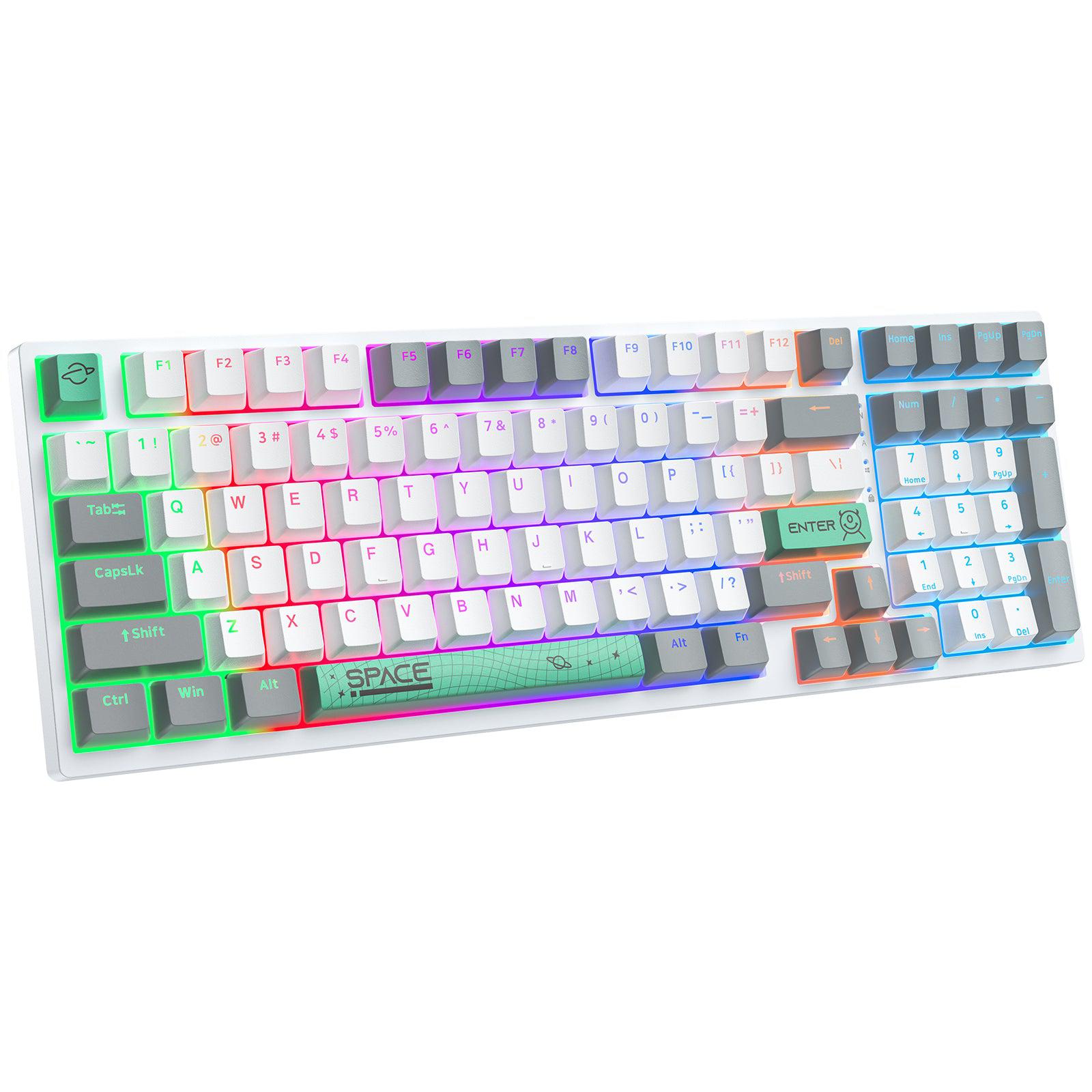 New ONIKUMA G38 Three Color Wired Mechanical Keyboard with Matte Key ...