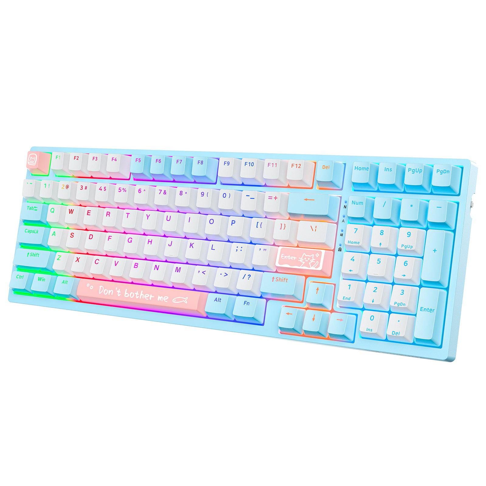 New ONIKUMA G38 Three Color Wired Mechanical Keyboard with Matte Key ...
