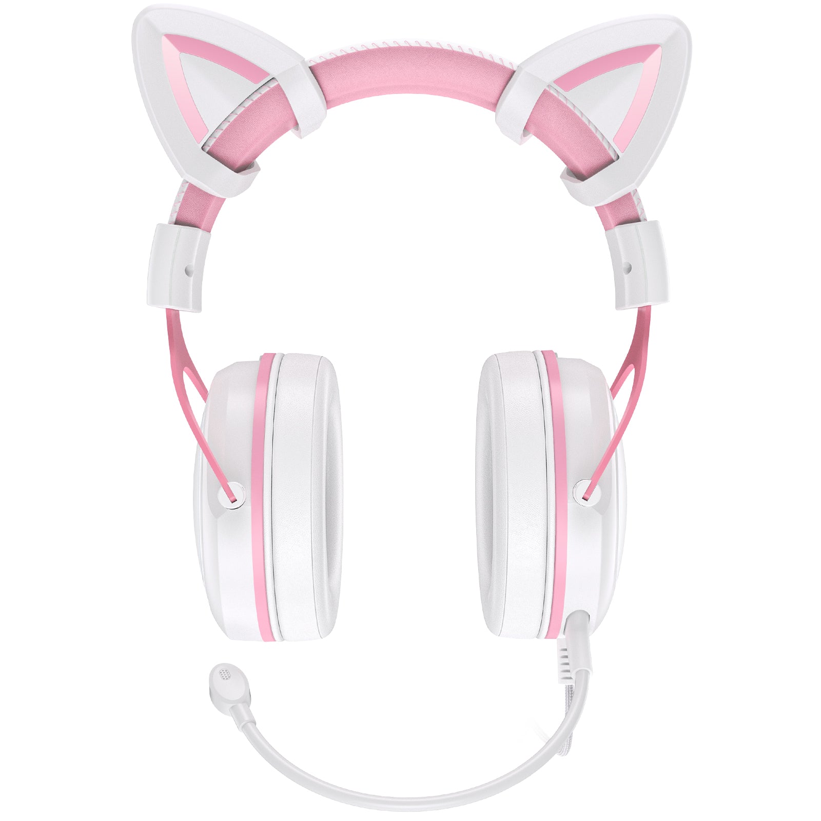 ONIKUMA X10 Pink Cat Ears Stereo Noise Cancellation Gaming Headset ...