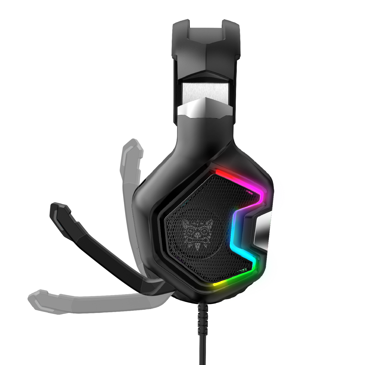 ONIKUMA K10 Pro Professional Wired Gaming Headset with RGB Backlight ...