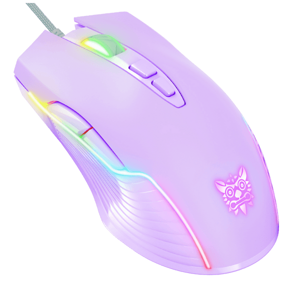 ONIKUMA CW905 6400 DPI Wired Gaming Mouse with Breathing LED Colors ...